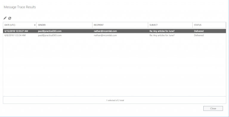 Message Trace In Office 365 Step By Step Full Information